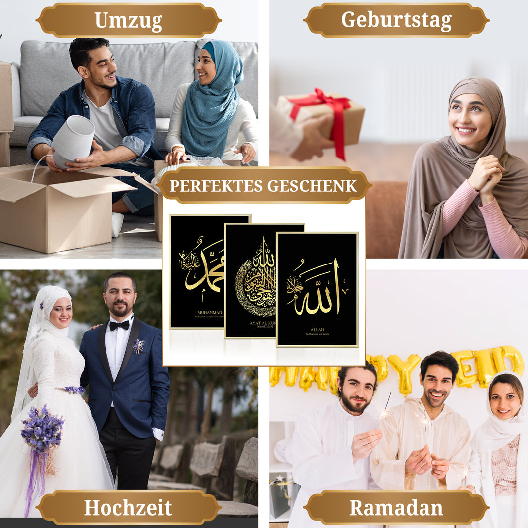 Islamische Poster und Wandbilder Sets | HAVA Artwork