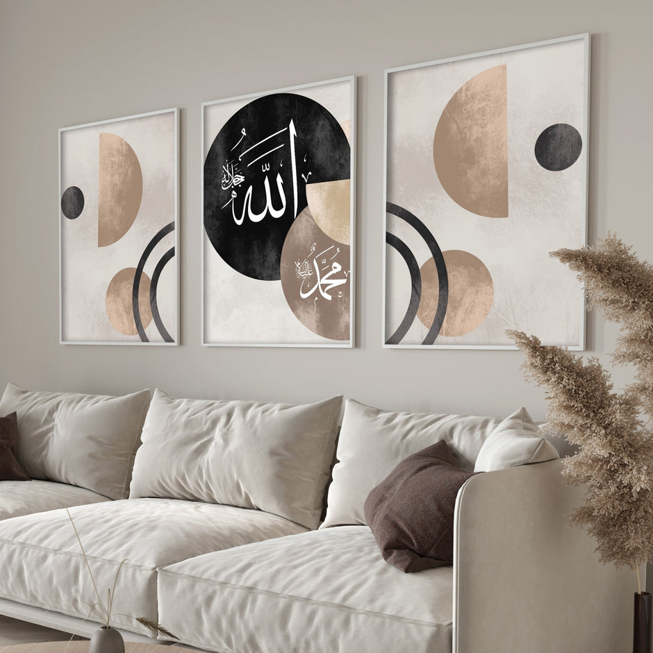 Islamische Poster und Wandbilder Sets | HAVA Artwork